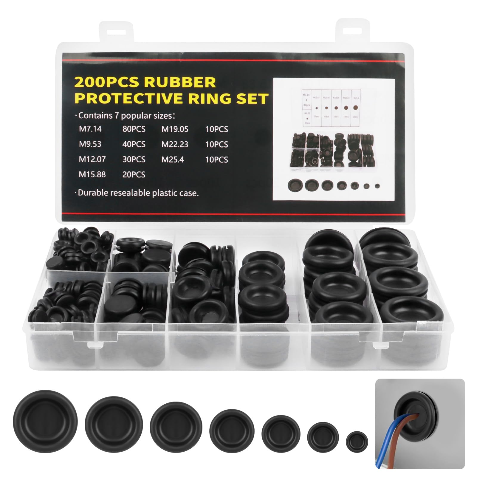 Aexit Cable Hose 16 Mm Diameter Snap Lock In Locked Socket Cable Set