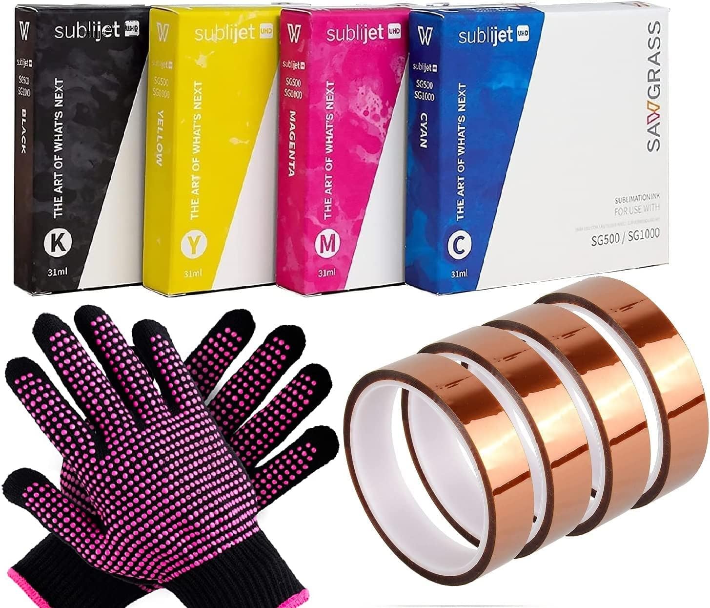 Amazon.com: Sawgrass Sublimation Ink SubliJet UHD for SG500 Printer ...