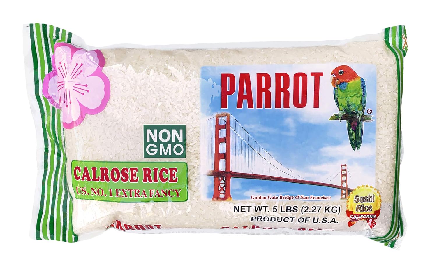 PARROT White Rice - Arroz de Sushi de Grano Medio, Paraguay | Ubuy