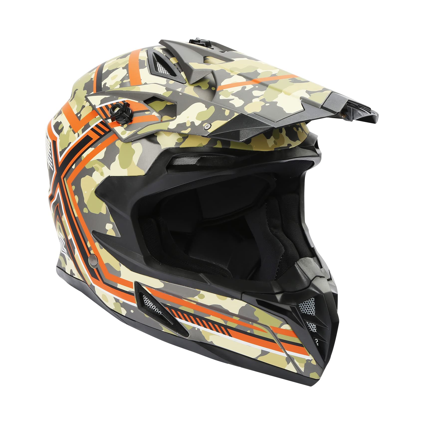 Snapklik.com : Unisex-Adult Motorcycle Full Face Off Road Helmet Dirt ...
