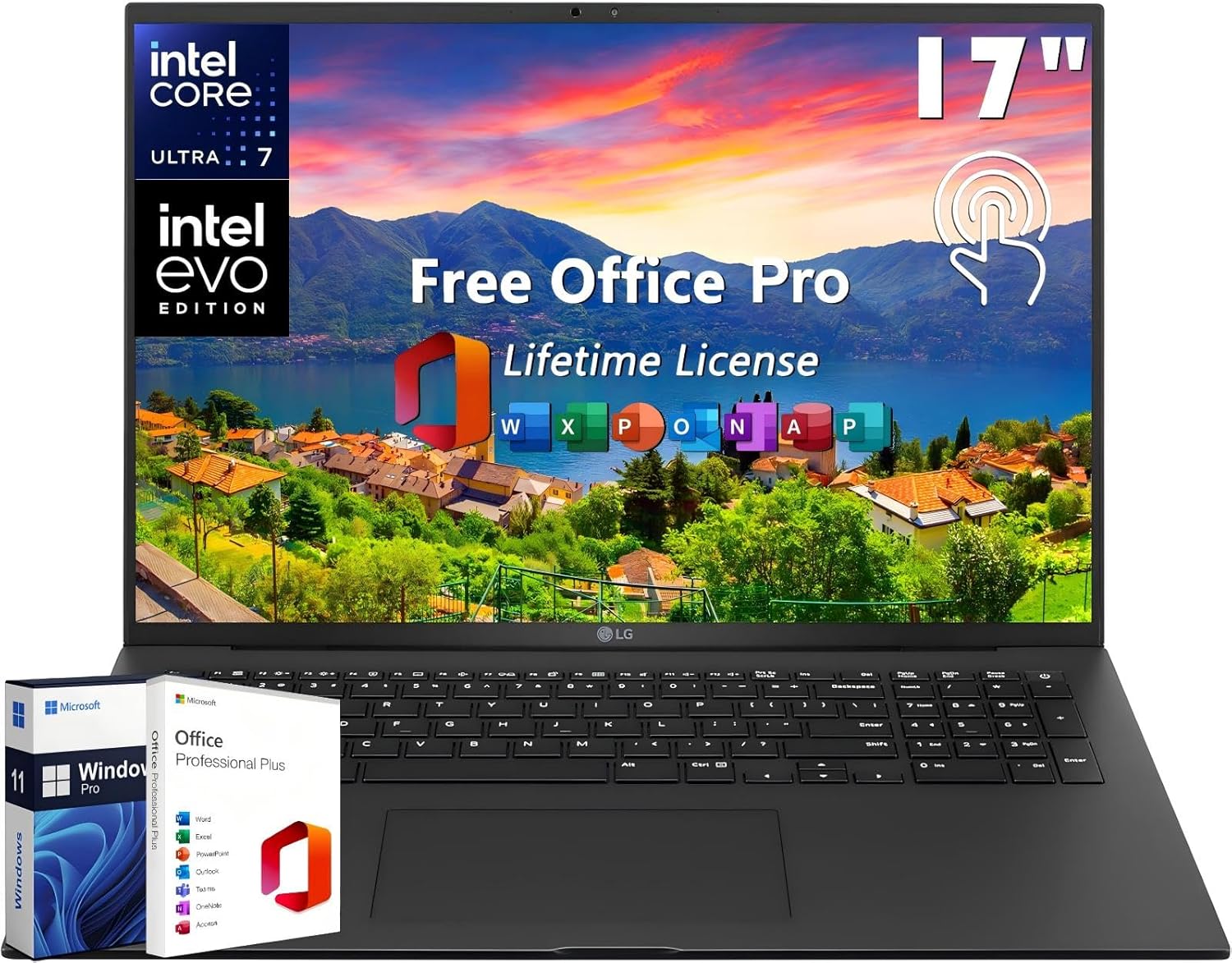 Brandclub - LG Gram 17 Lightweight Business Laptop, Intel Evo Edition ...