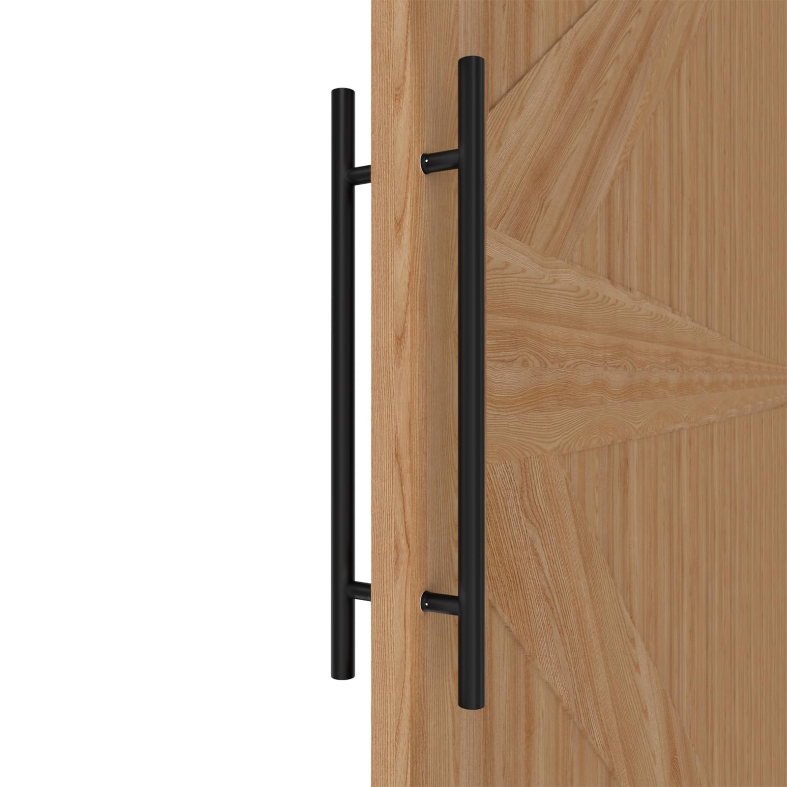 Amazon.com: LVYIHAN 24 inch Round Stainless Steel Door Pull Push Handle ...