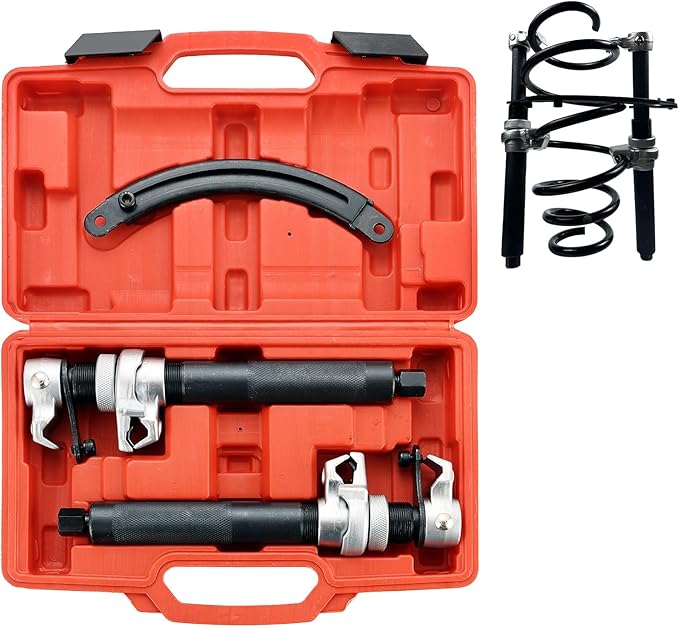 Amazon.com: NYXOVA Coil Spring Compressor Tool, Heavy Duty Macpherson ...