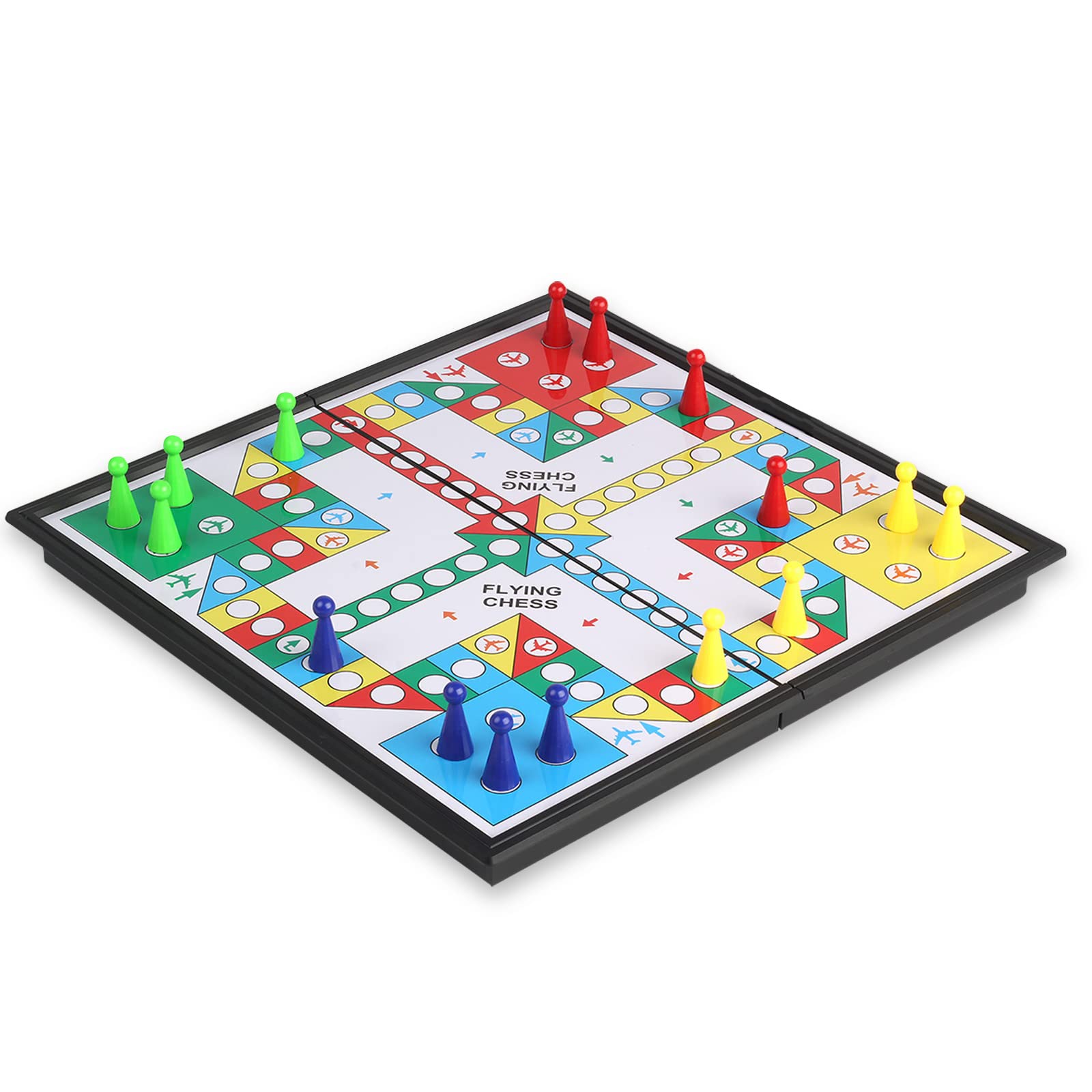 Amazon.com: Andux Foldable Magnetic Flying Chess Portable Board Game ...