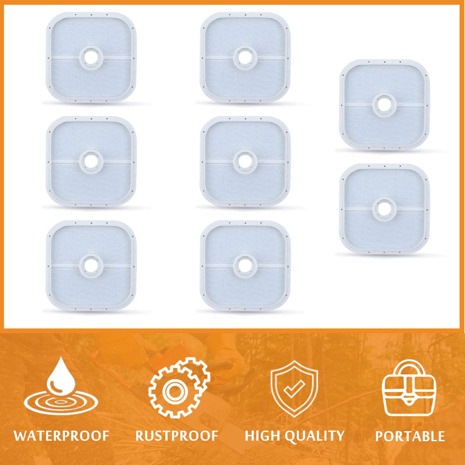 Filtro Aria Per Soffiatore 2 Filtri Aria Per Soffiatori E ...