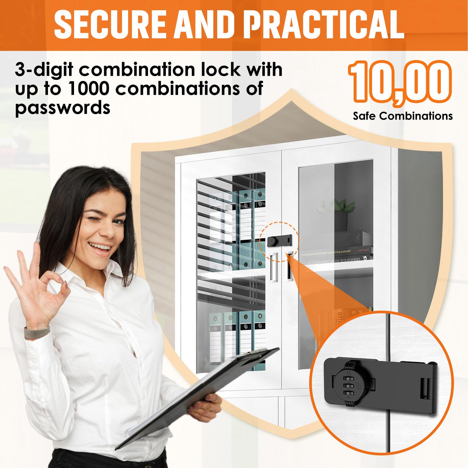 Snapklik.com : Keyless Cabinet Lock