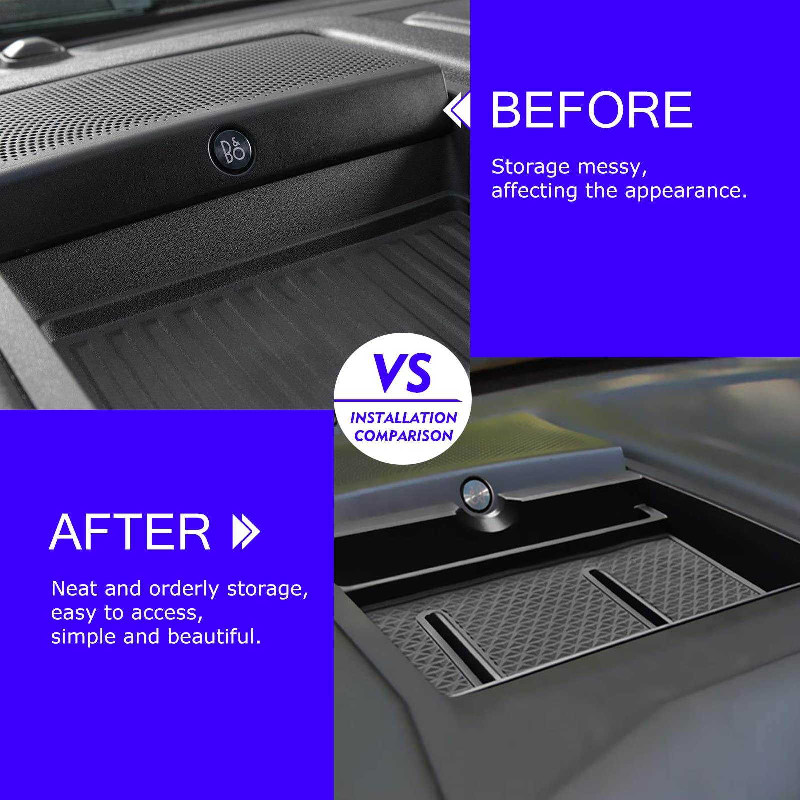 Snapklik.com : 2020 F150 Dashboard Storage Box Organizer Tray For 2015 ...