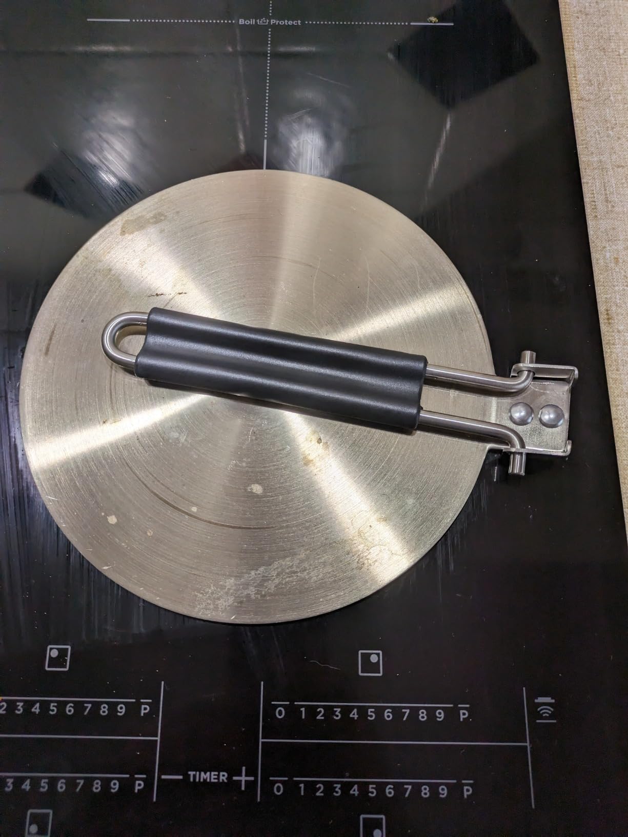 RAINBEAN 7.5Inch Heat Diffuser Simmer Ring Plate, Stainless Steel with ...