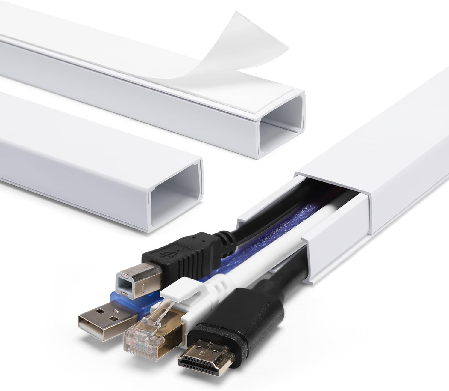 Amazon.com: ZhiYo Cord Hider Wall 45in(3X L15in), Self-Adhesive Cable ...