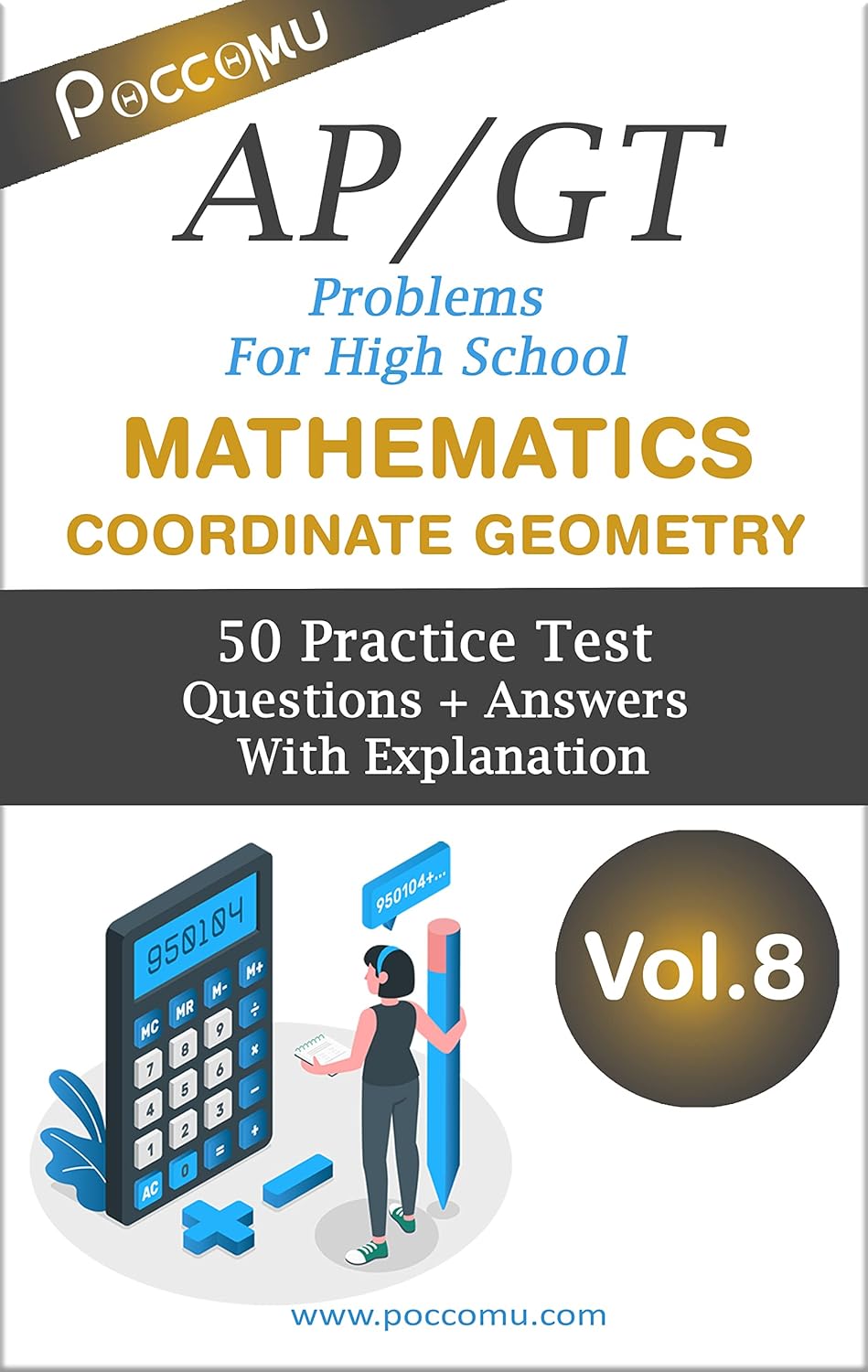 Amazon | AP/GT Problems For High School Mathematics Vol-08: 50 Practice ...