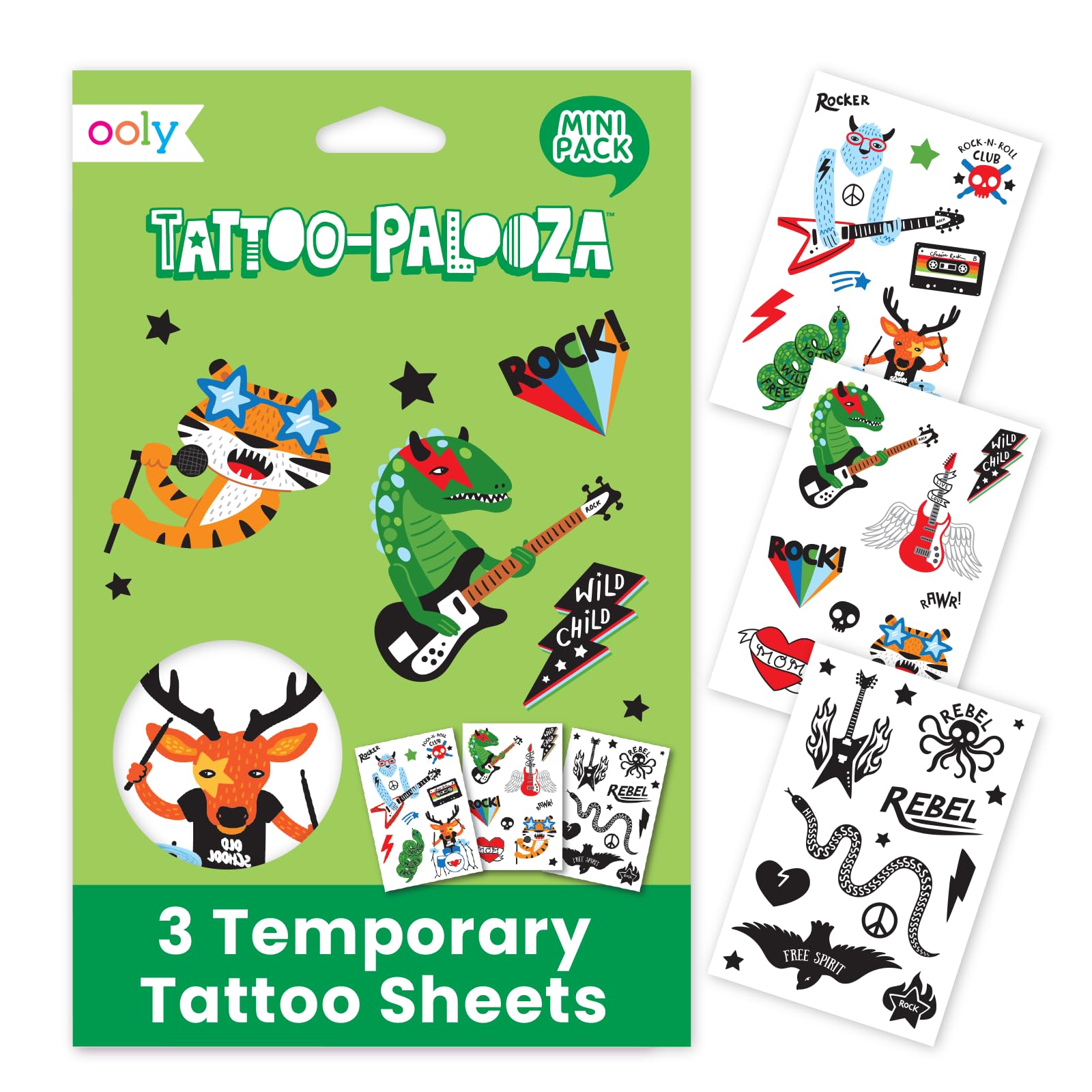 Snapklik.com : Ooly OOLY Tattoo-Palooza Over 50 Safe Non-Toxic ...