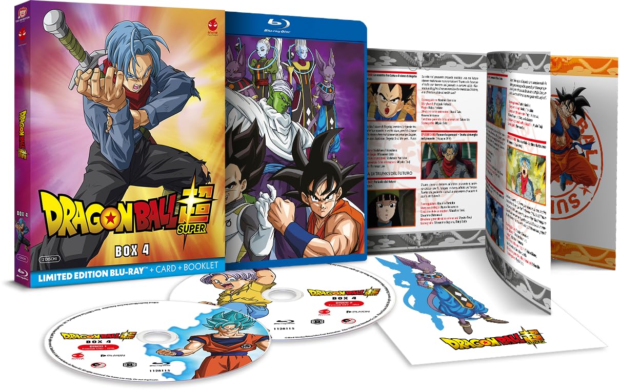 Dragon Ball Super Box 4 (2 Blu-ray): Amazon.it: Masako Nozawa, Akira ...