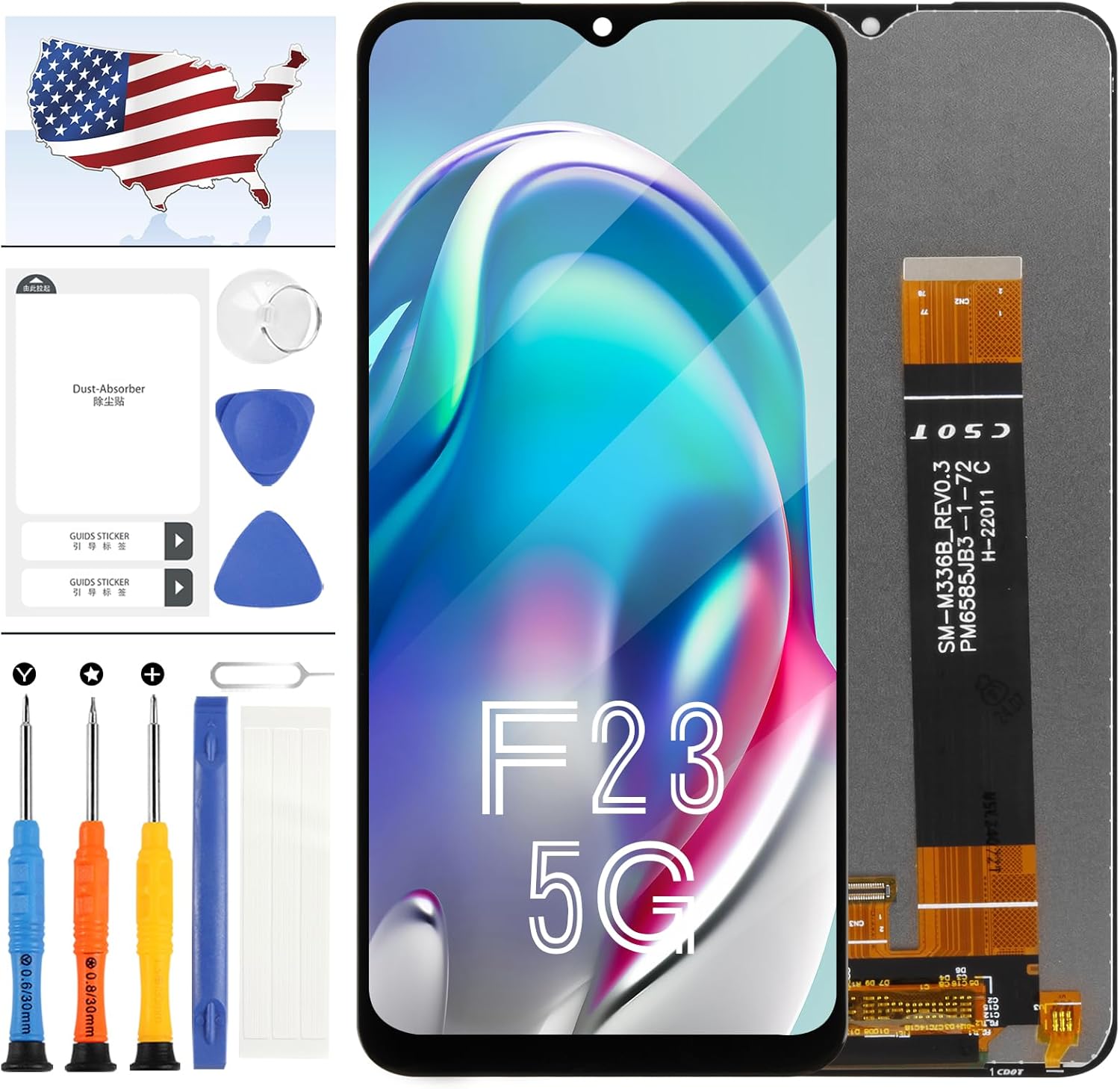 Amazon.com: for Samsung F23 5G Screen Replacement Kit for Samsung ...
