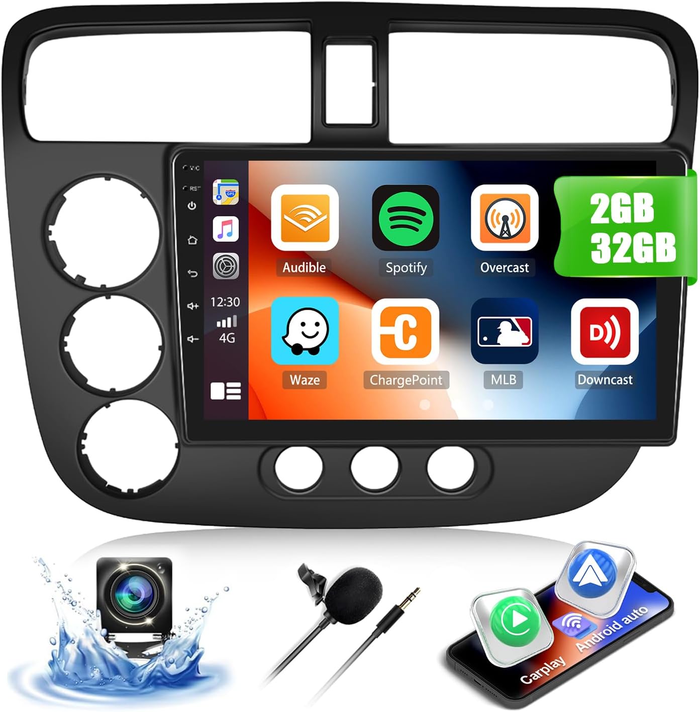 Amazon.com: Car Stereo Radio Compatible for Suzuki Grand Vitara 2005 ...