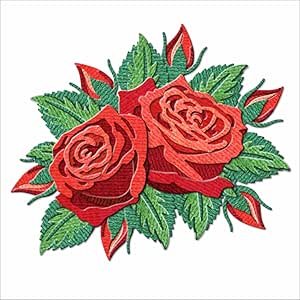 XMZZMX Valentine's Day Red Rose Metal Cutting Dies for Card Making ...
