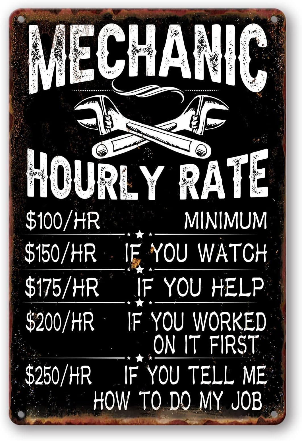 Amazon.com: ERMUHEY Know Your Car Warning Lights Mechanics Funny ...