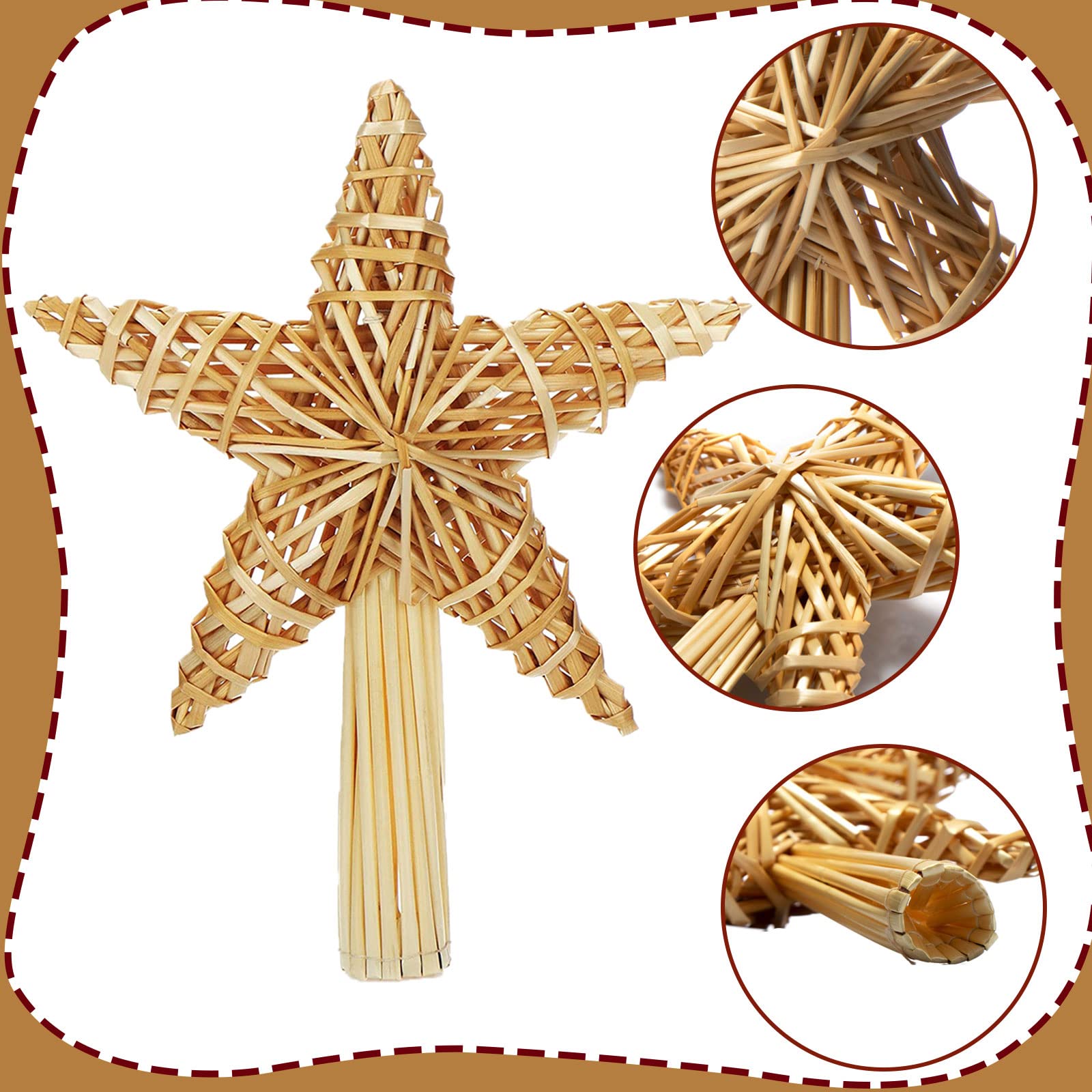 Straw Tree Topper
