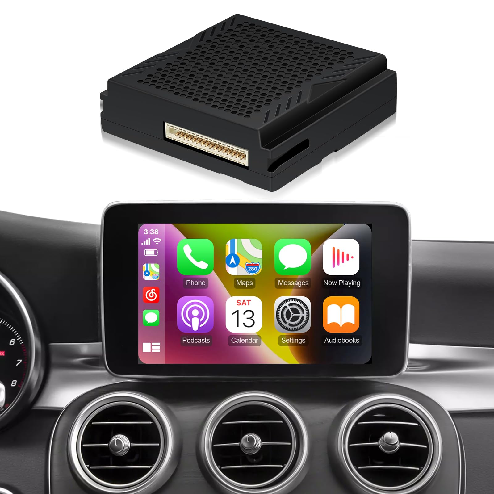 Amazon.com: Wireless CarPlay Receiver SmartBox for Mercedes Benz A/B/C/E/CLA/GLA/GLK/ML/SLK 2011 ...