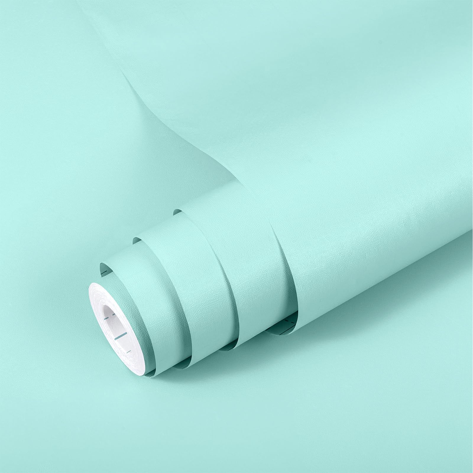 practicalWs Peel and Stick Wallpaper 17.7"x118.1" Light Blue Wallpaper ...