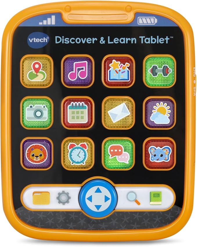 Amazon.com: VTech Discover and Learn Tablet with Pretend-Play Apps ...