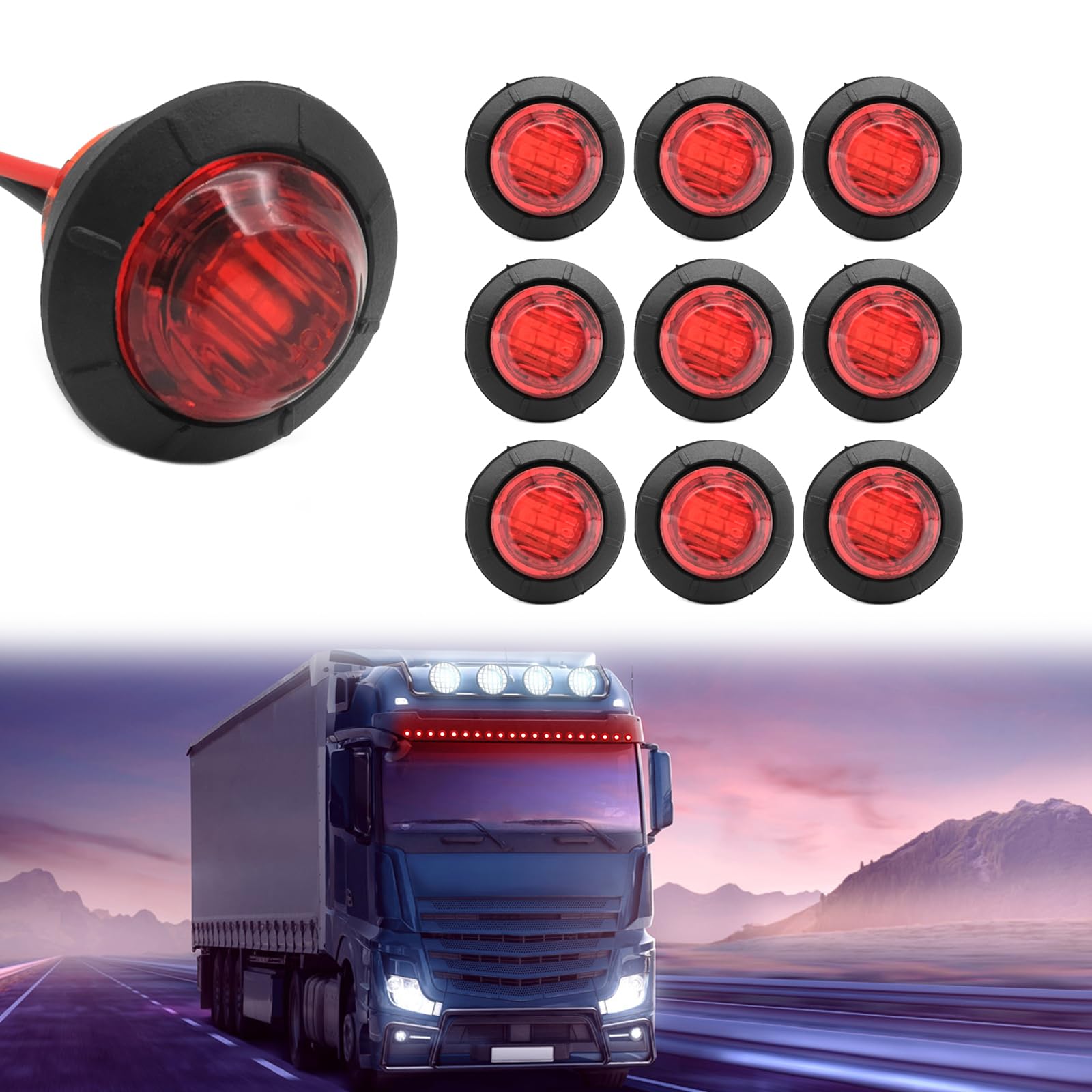 Led Truck Marker Lights FT 073 LED ENG Clearance Lamp FRISTOM