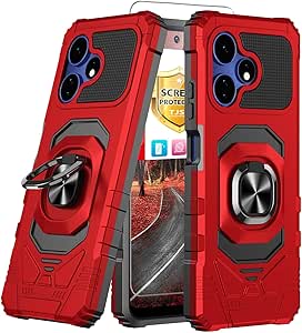 Amazon.com: TJS Compatible for Boost Mobile Celero 5G + Plus 2024 (3rd Version) Case, with ...