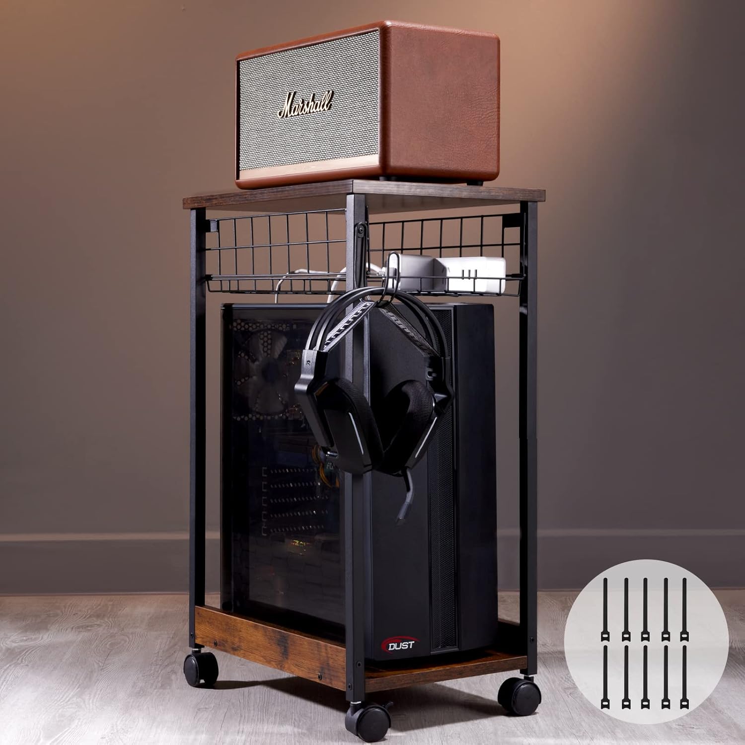 Amazon.com: HOYRR Computer Tower Stand,pc Stand,Tower Stand,PC Stand ...