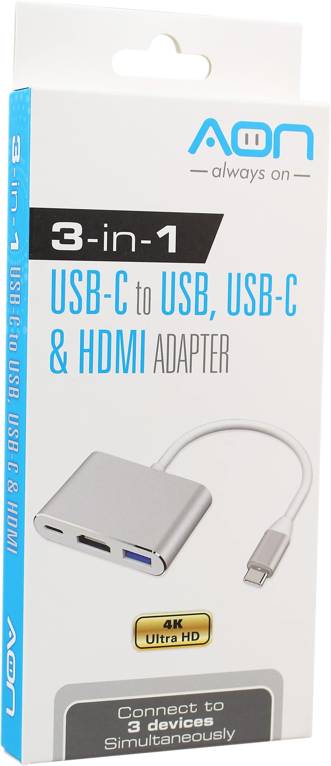 Amazon.com: USB C Digital AV Multiport Adapter with HDMI 4K 60Hz Output ...