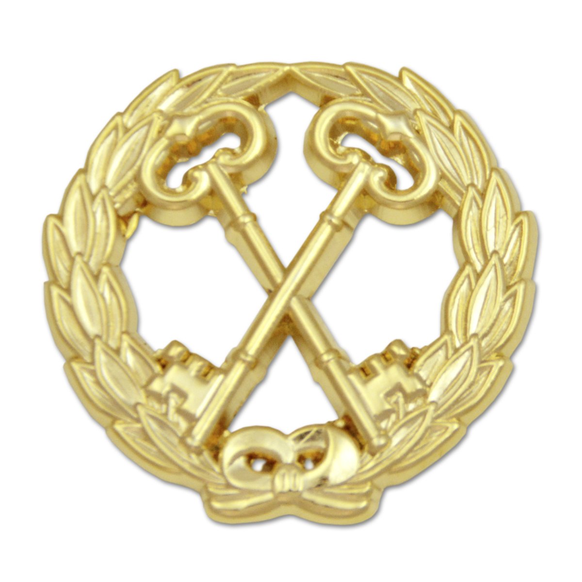 Amazon.com: Wreathed Treasurer Keys Masonic Lapel Pin - [Gold][1 1/4 ...