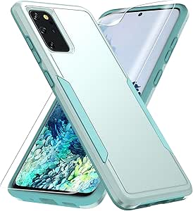 Amazon.com: for Samsung Galaxy S20 Plus Case, Galaxy S20 Plus Case with HD Screen Protector ...