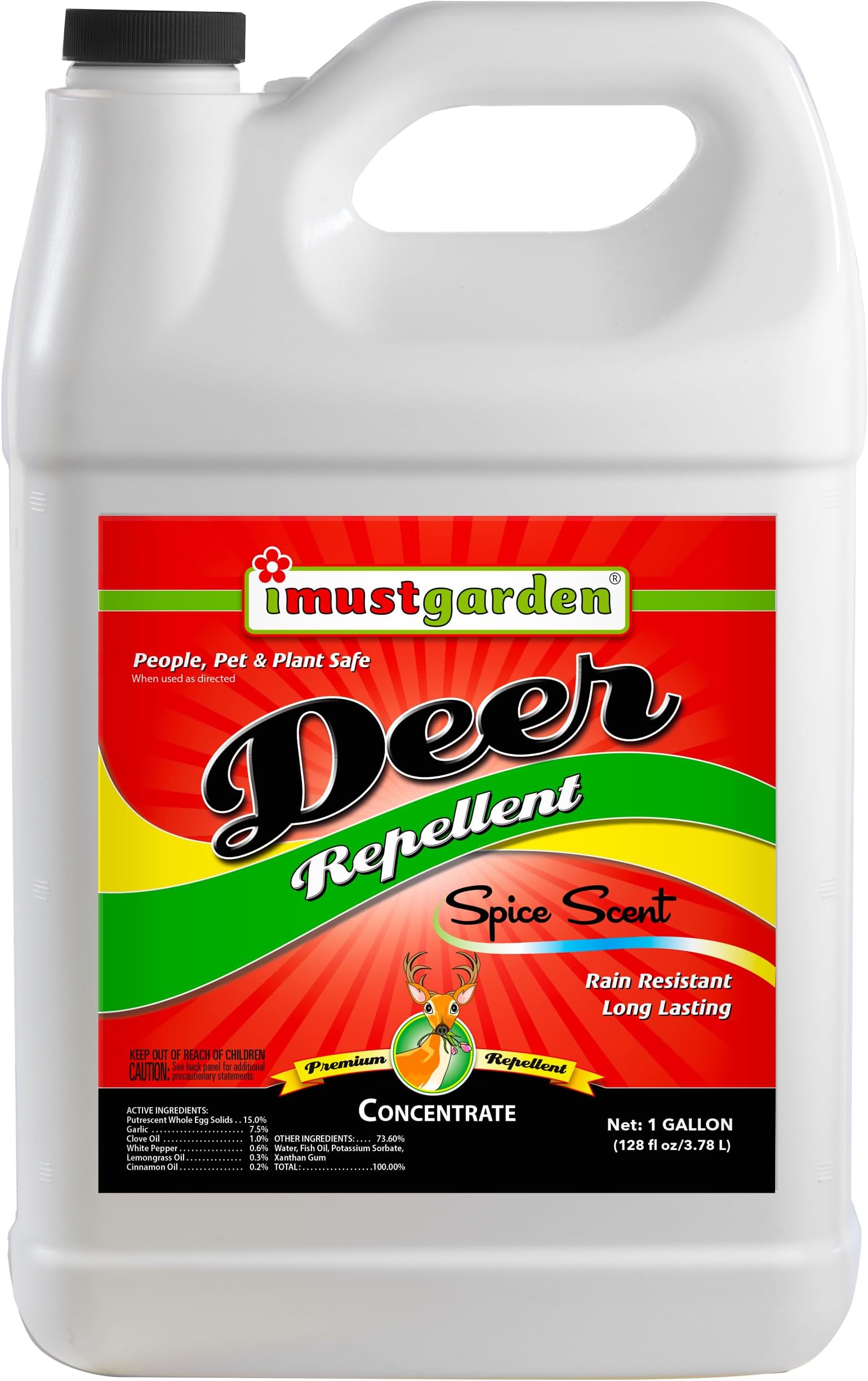 Amazon.com: I Must Garden Deer Repellent Concentrate – 32oz: Mint Scent ...