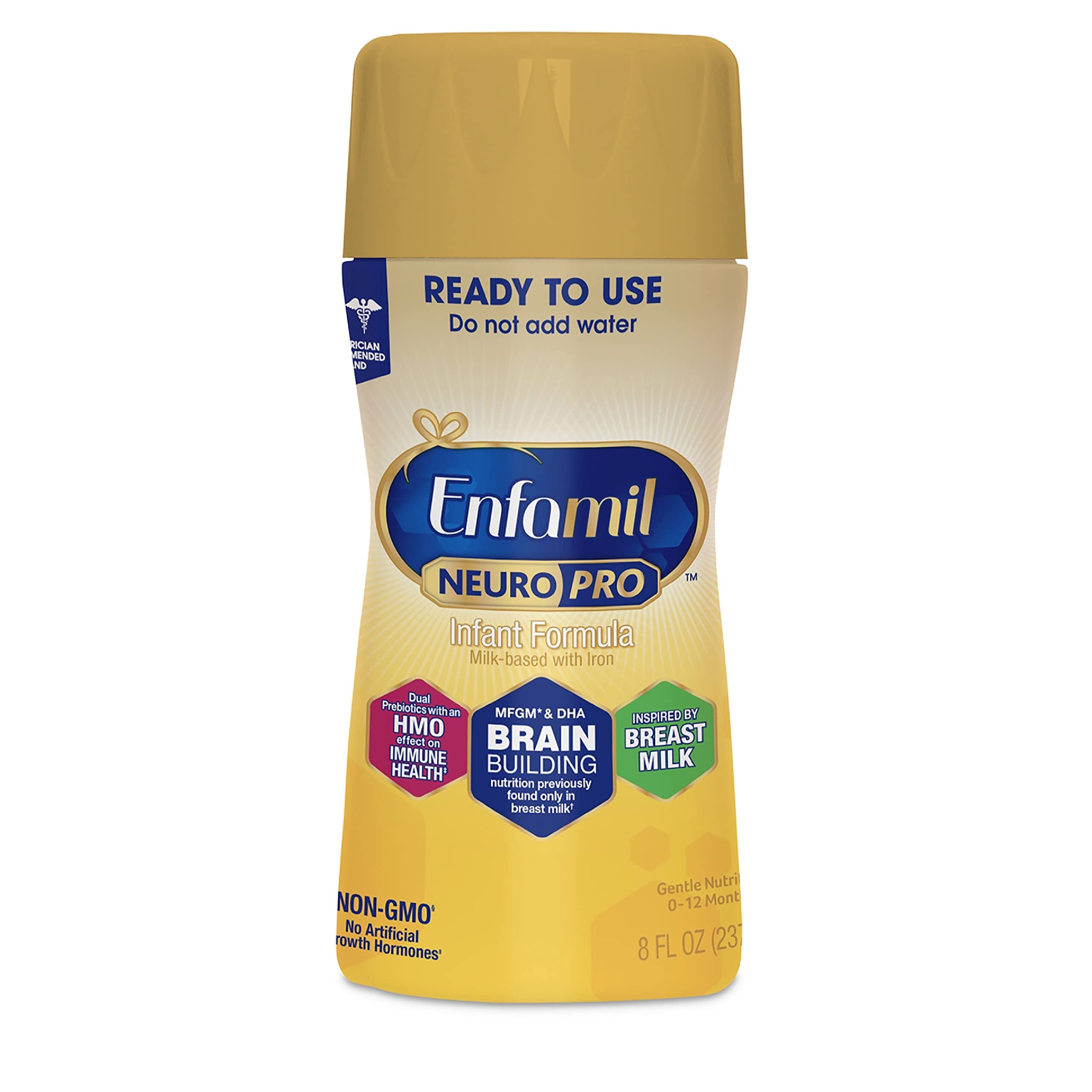 Enfamil NeuroPro Ready-to-Use Baby Formula, Ready to Feed, Brain and ...