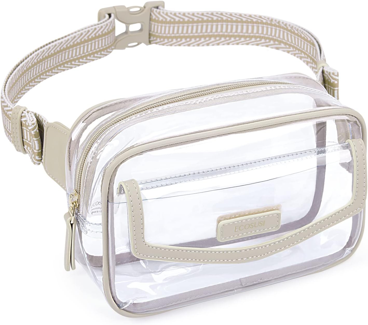 Amazon.com | ECOSUSI Clear Fanny Pack for Women, Stadium Approved ...