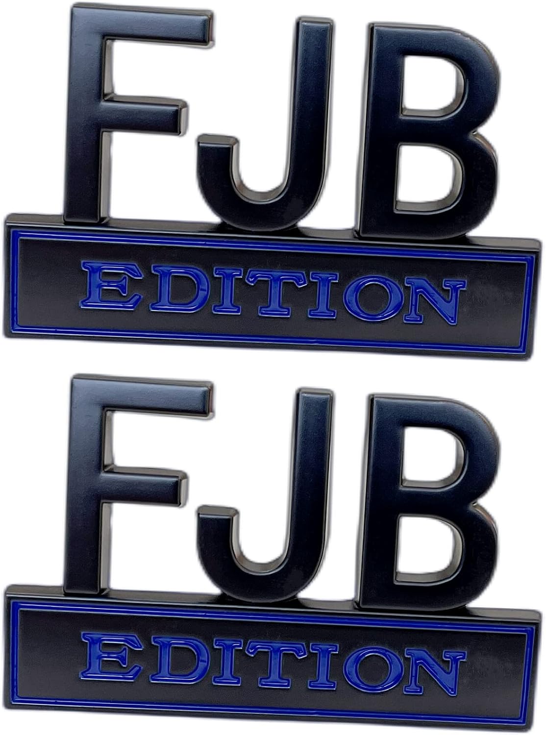 Amazon.com: 2 Pcs FJB Edition Emblem,FJB car Emblem 3D Car Metal ...