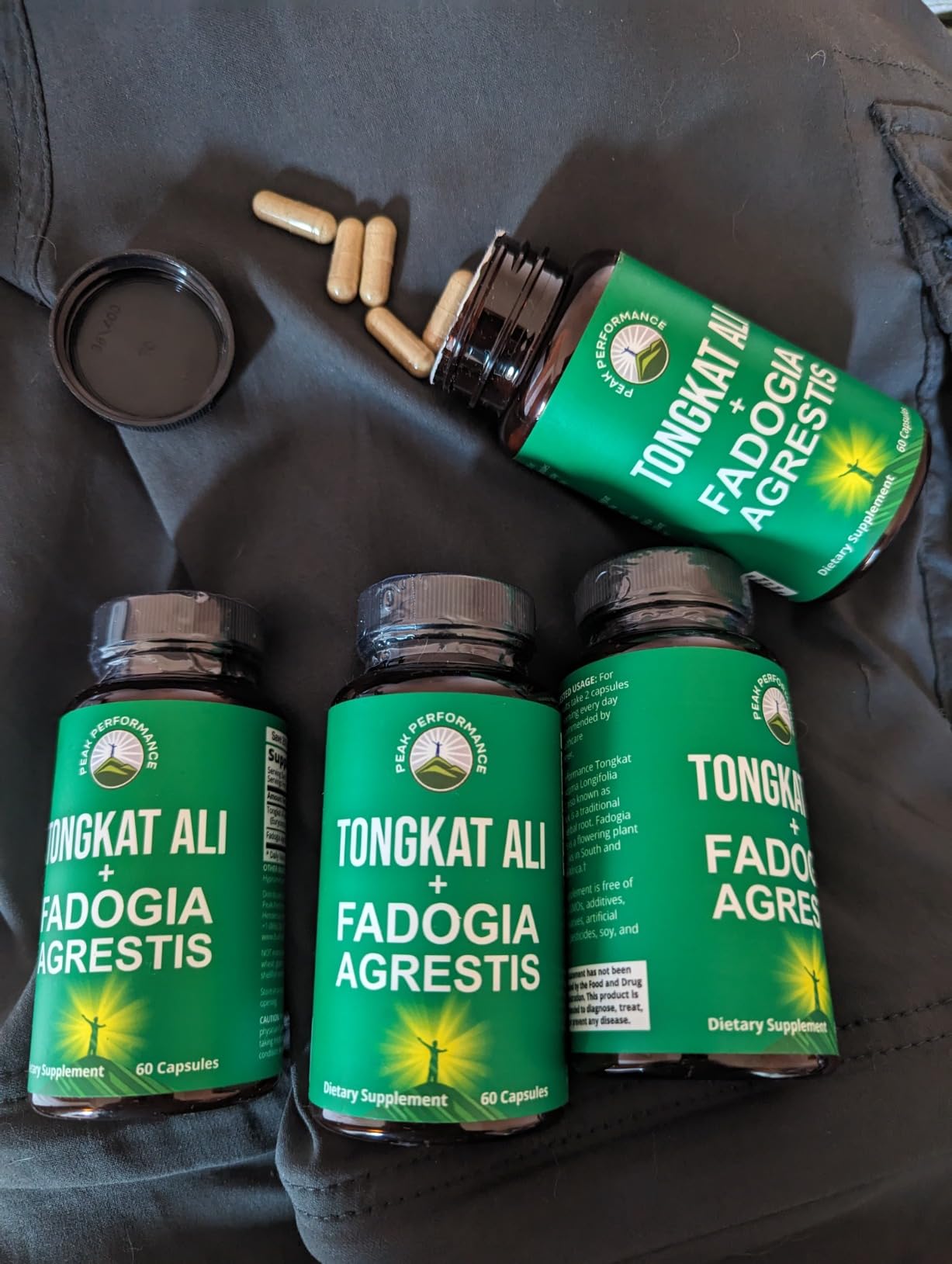 Amazon.com: Tongkat Ali + Fadogia Agrestis 2-in-1 T Supplement for Men ...