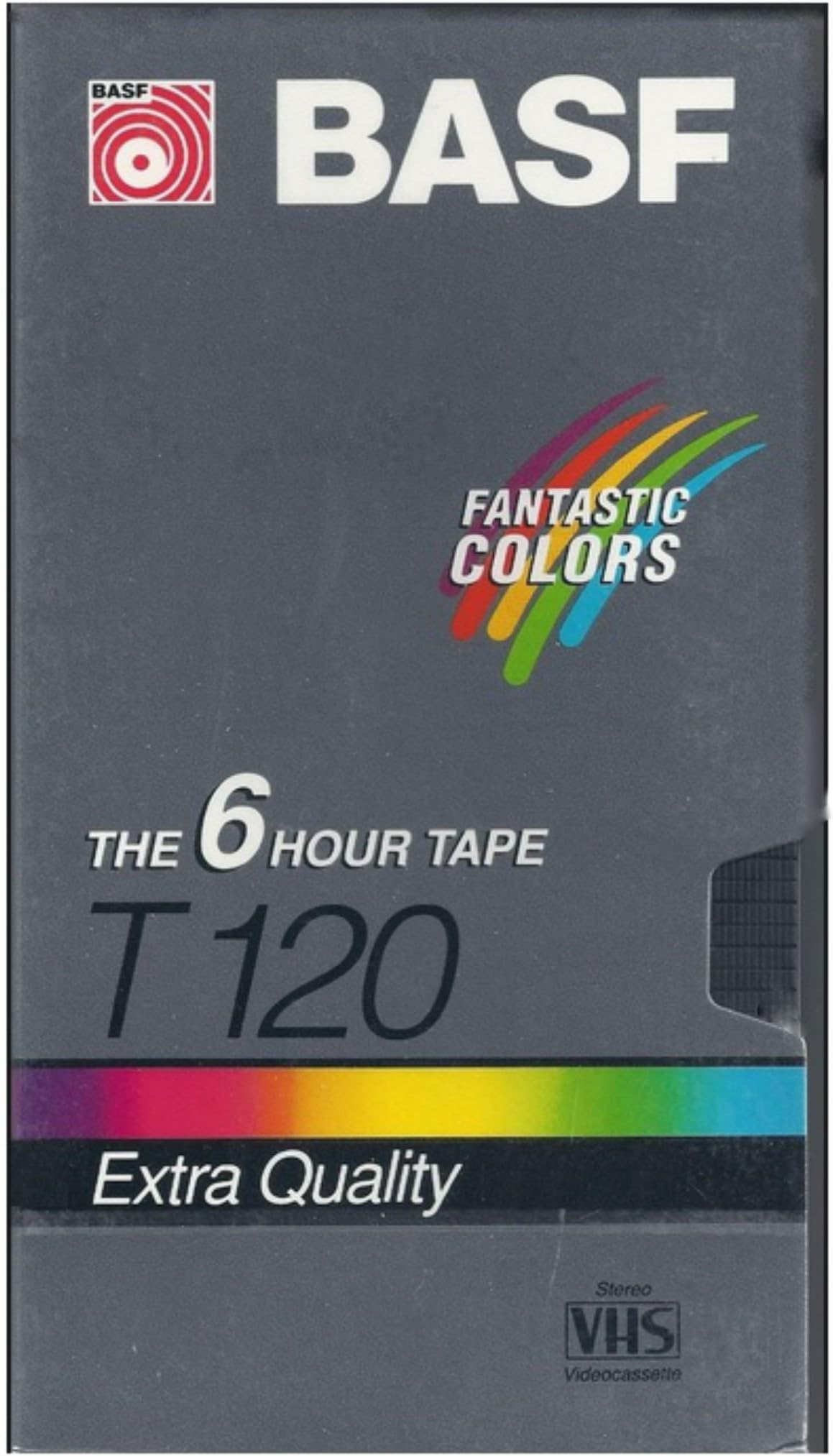 Amazon.com: BASF T120 6-Hour VHS Tape Extra Quality : Electronics