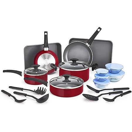 Amazon.com: BELLA 12 Piece Cook Bake and Store Kitchen Essentials Set ...