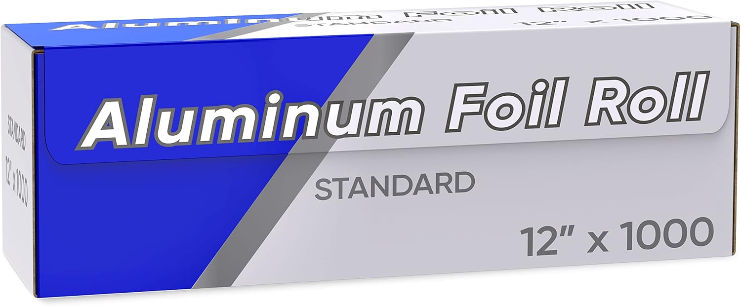 Lámina de aluminio estándar de alta calidad, 12 x 1000 pies de largo ...