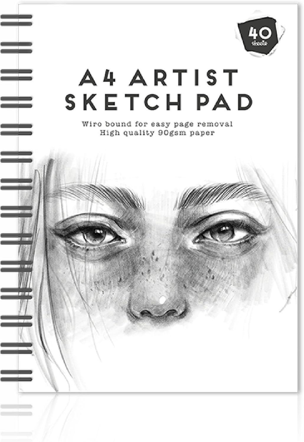 Sketch Pad A4 Artist Sketch Pad Art Book Drawing Pad Sketchbook Creative Fun Painting Book for ...