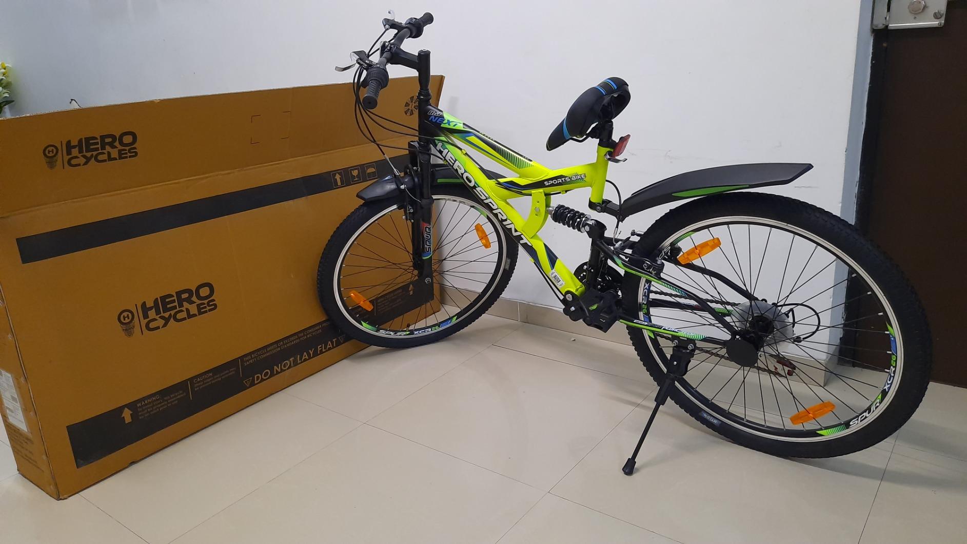 Buy Hero Sprint Next 26T 6 Speed Mountain Cycle,frame size: 18 inches ...