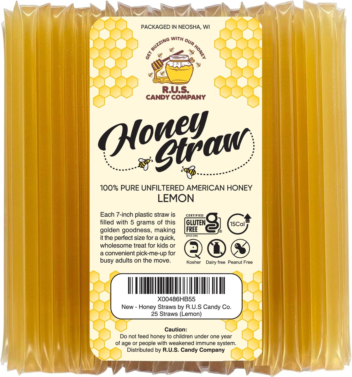 Amazon.com: Homestead Honey Native Honey Sticks for Tea - 50-Pack Bulk ...