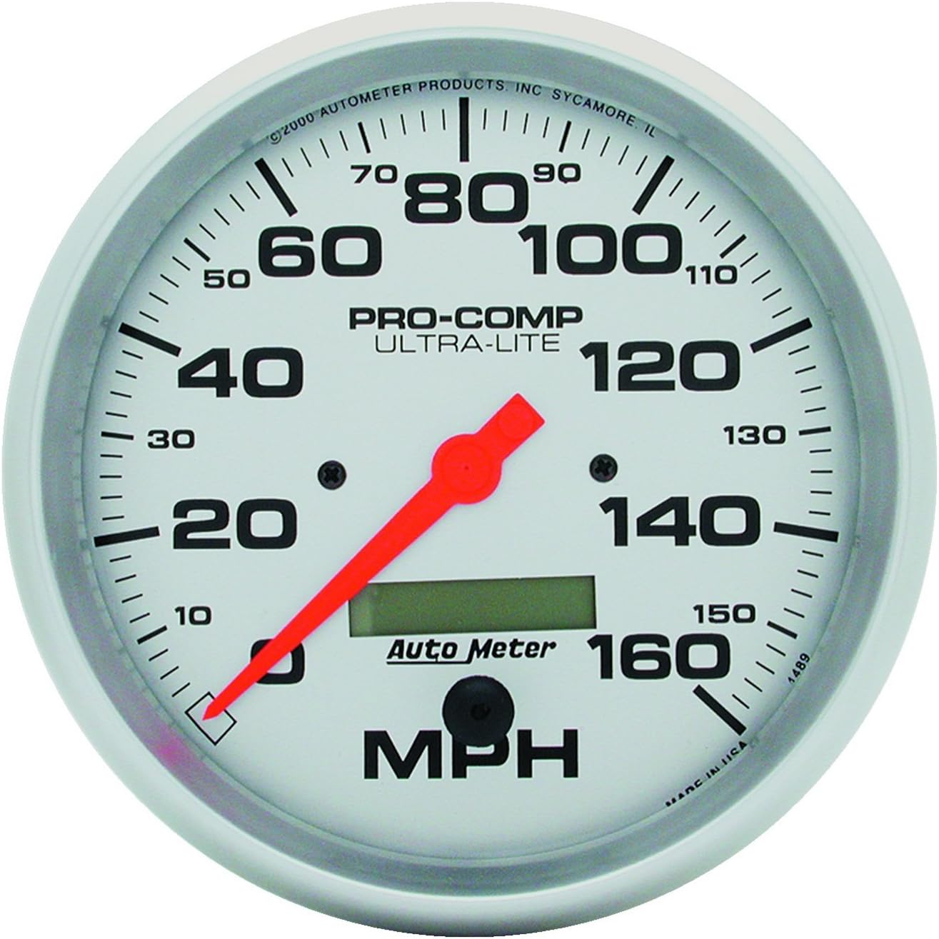 Auto Meter 4489 Ultra-Lite In-Dash Speedometer Programmable Gauge ...