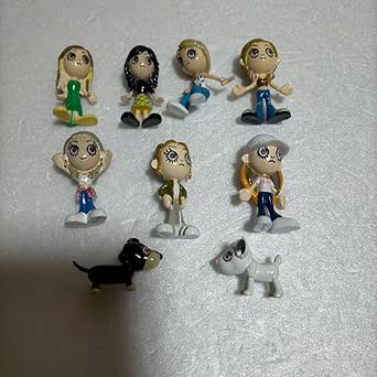 Amazon.co.jp: Ayumi Hamasaki Ayupan Figure Set : Toys & Games