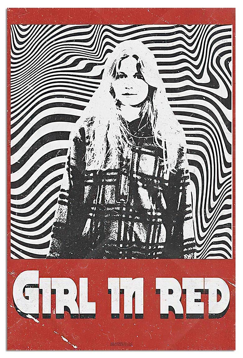 Amazon.com: Girl In Red Poster,Turning Red Poster,Canvas Wall Art For ...