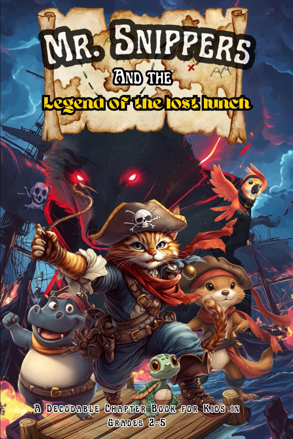 Mr. Snippers and the Legend of the Lost Lunch: A Decodable Chapter Book ...