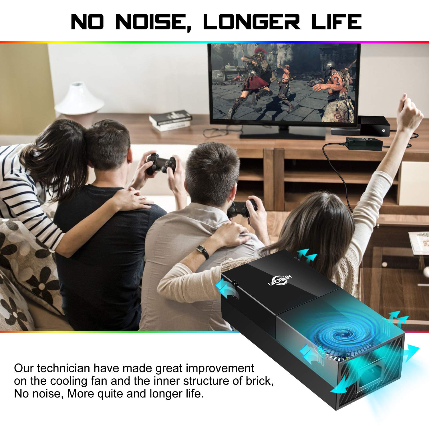 Xbox One Power Brick Size