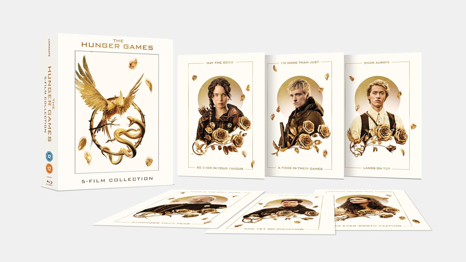 The Hunger Games 5-Film Collection: Amazon.co.uk: Jennifer Lawrence ...