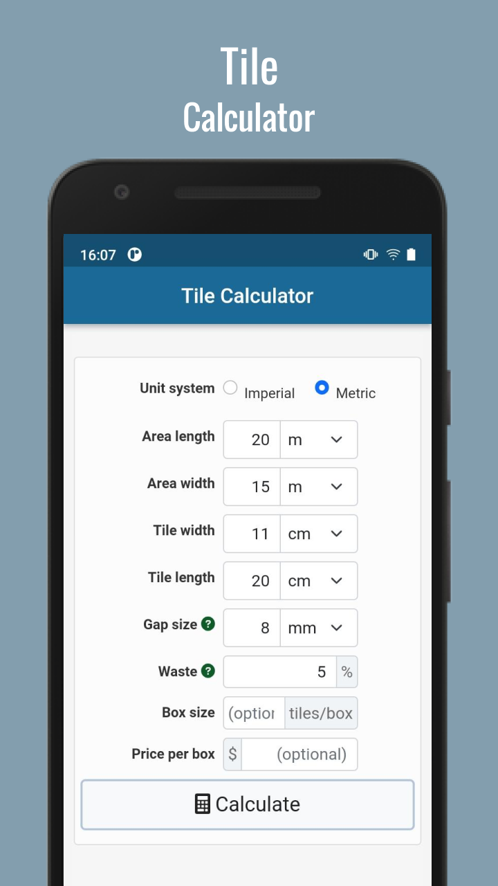 Tile Calculator:Amazon.de:Appstore for Android