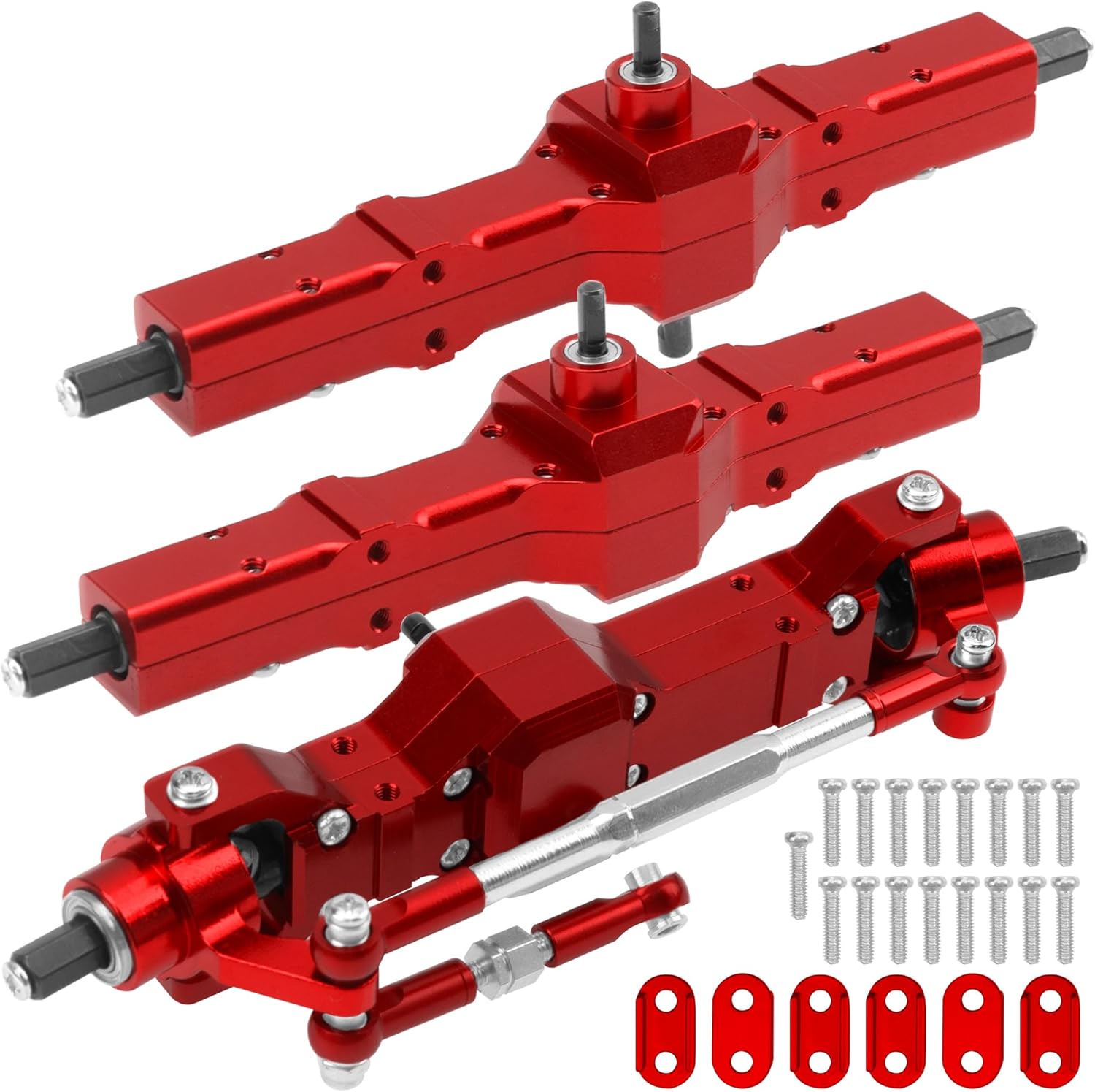 Amazon.com: ShareGoo 3Pcs B16 Portal Axle Set Front Middle Rear ...