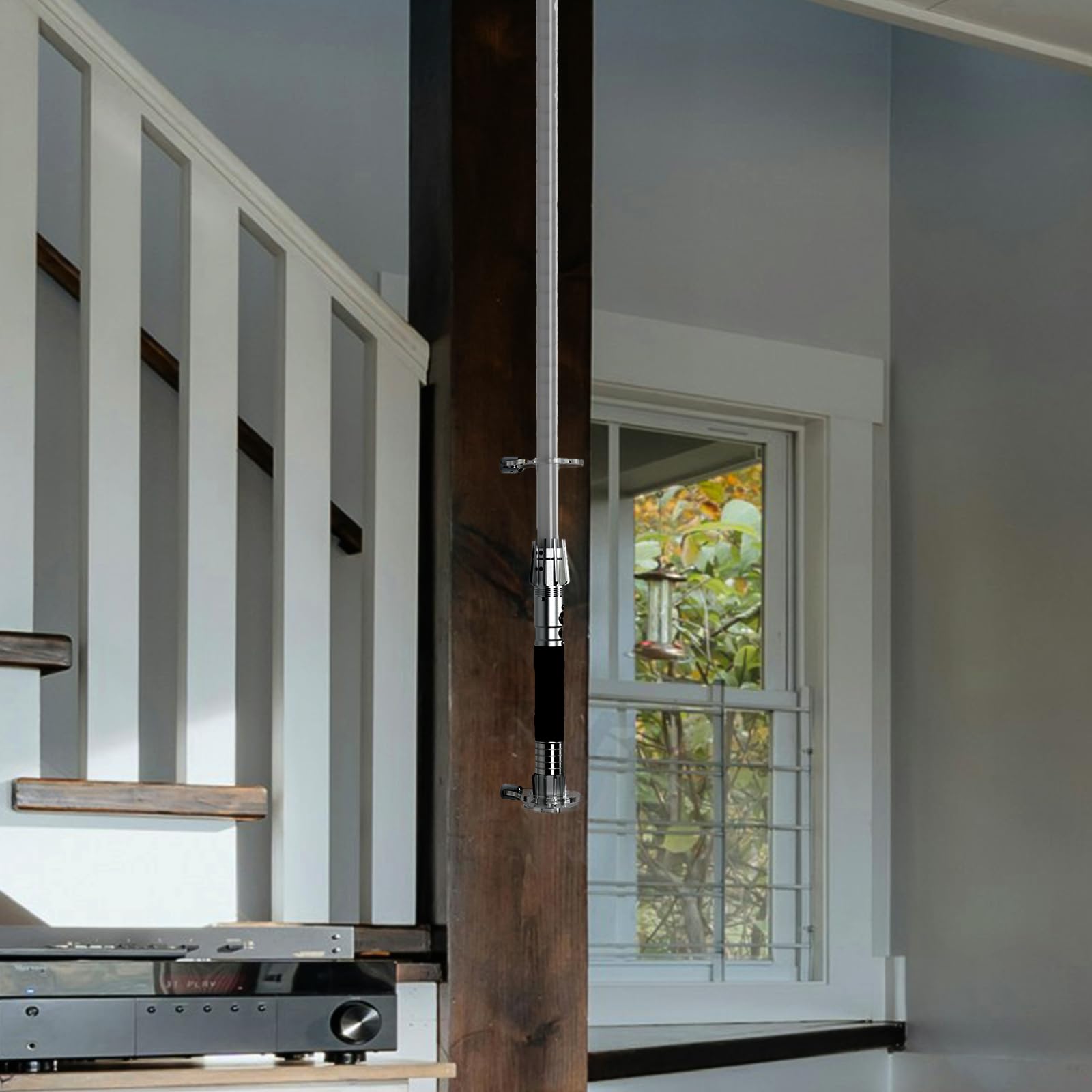 Snapklik.com : WANLIAN Lightsaber Rack Wall Mounted Vertical Light ...